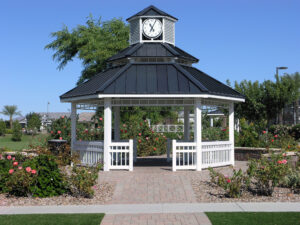 Home Community Shade Structure in a luxury neighborhood with home town ...